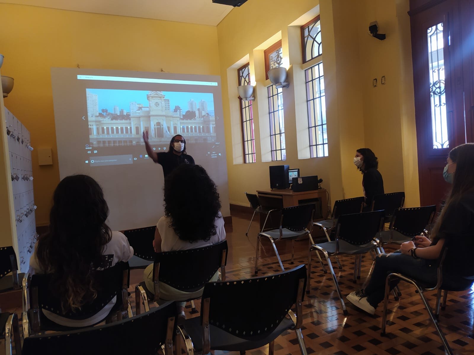 Os estudantes do primeiro período do curso de Museologia visitaram o ...